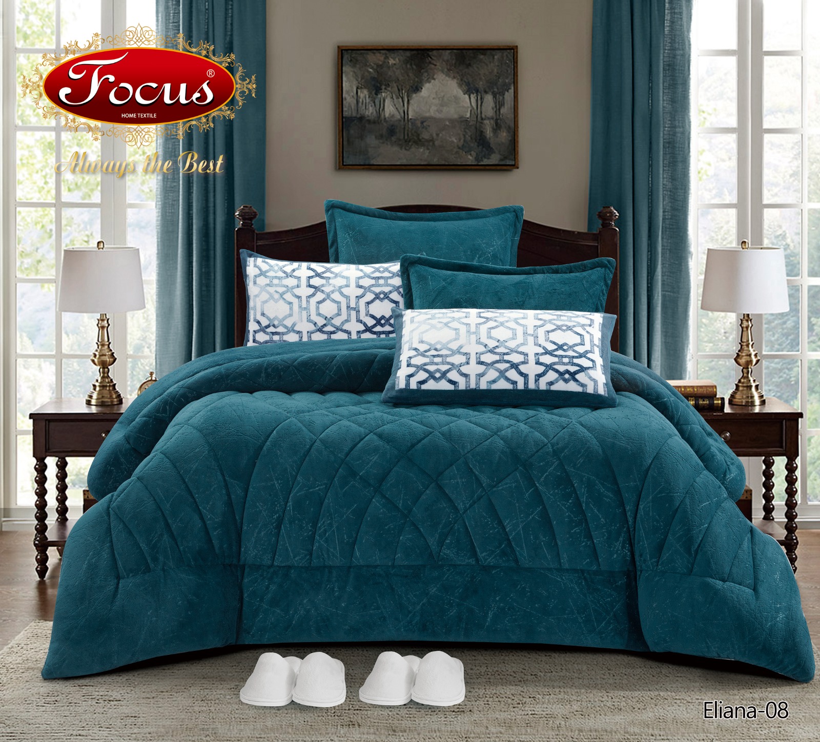 COMFORTER FOCUS ELIANA King/Single - AL Taawon